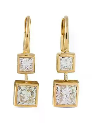 LB EXCLUSIVE 1.92 Carat Diamond Earrings - Gold