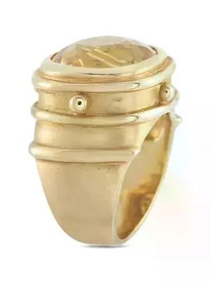 LB EXCLUSIVE 14k Yellow Citrine Statement Ring