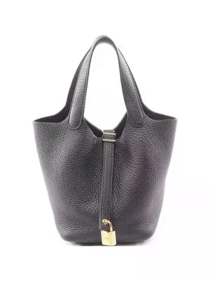 Hermès Picotin Lock Shoulder Bag - Black