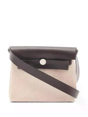 Hermès Mini Herbag Zip Shoulder Bag - Neutrals