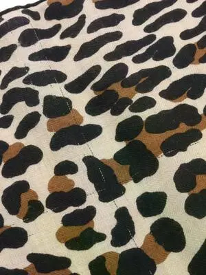 Hermès 2000s Leopard-print Shawl