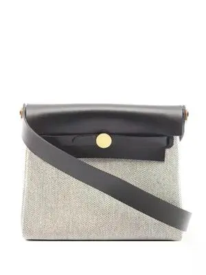 Hermès Mini Herbag Zip Shoulder Bag - Neutrals