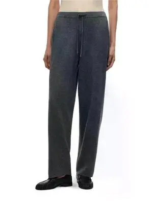 12 STOREEZ Dark Knitted Drawstring Trousers