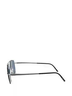 SILHOUETTE Geometric Frame Sunglasses