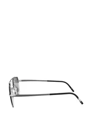 SILHOUETTE Geometric Frame Sunglasses