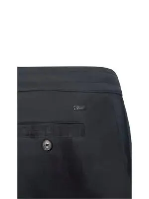 Herno Jersey Shorts With Logo Plaque