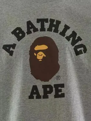 A BATHING APE College Logo-print T-shirt