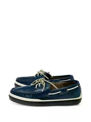 TOD'S Leather Boat Shoes