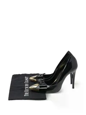 LORIBLU 105mm Leather Heeled Sandals