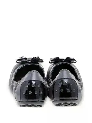 TOD'S Patent Leather Ballet Flats