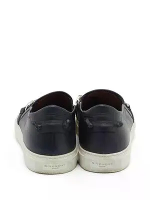 Givenchy Leather Sneakers With Chain Detail