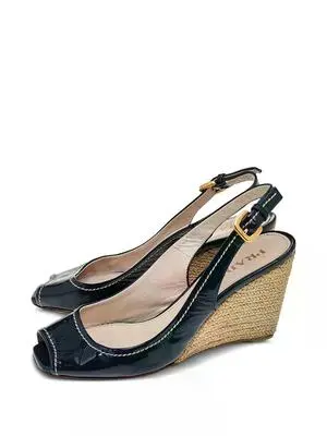 Prada Wedge Espadrilles
