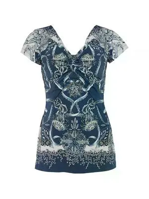 Roberto Cavalli Printed Blouse