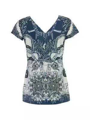 Roberto Cavalli Printed Blouse