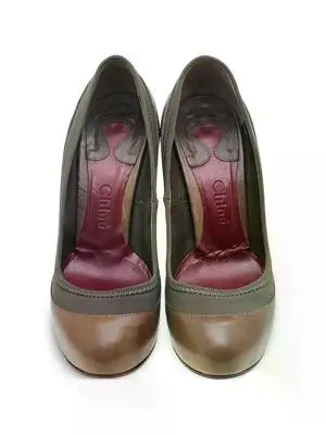 Chloe Round Toe Pumps
