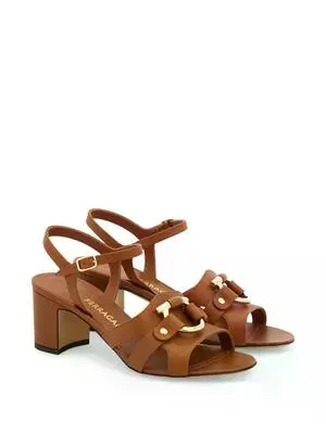 FERRAGAMO Gancini Ornament Sandals