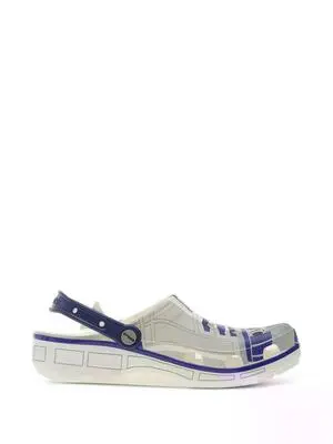 CROCS X Star Wars R2-d2 Graphic Print Slingback Clogs