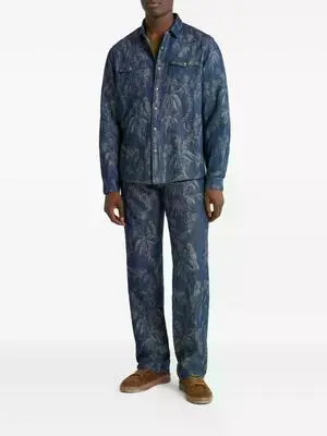 Etro All-over Jacquard Motif Jeans