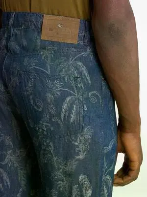 Etro All-over Jacquard Motif Jeans