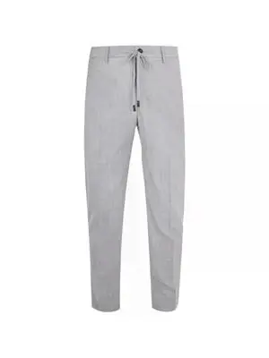 Peserico Tailored Trousers With Drawstring Waist