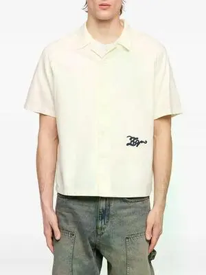 Zadig&Voltaire Slony Logo-embroidered Shirt