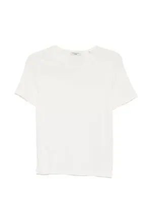Marc O'polo Ribbed Knit T-shirt - Neutrals
