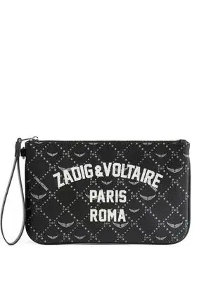 Zadig&Voltaire Roma Logo Pouch