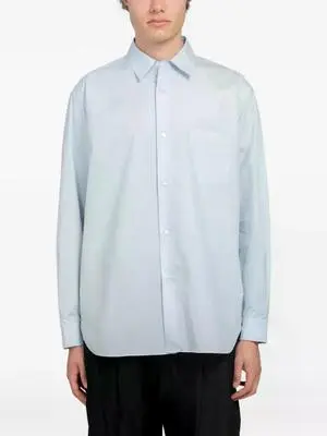 SSSTEIN Oversized Regular-collar Shirt