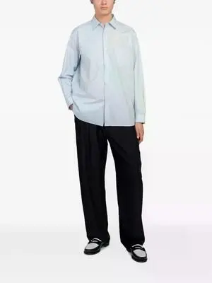 SSSTEIN Oversized Regular-collar Shirt