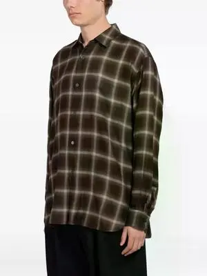 SSSTEIN Check Oversized Shirt