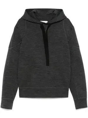 JIL SANDER Mélange Effect Hoodie
