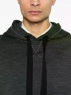 JIL SANDER Mélange Effect Hoodie