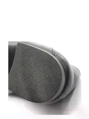 LOUIS VUITTON Logo Plaque Loafers