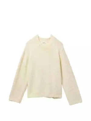 Séfr Ivory Knitted Sweater - Neutrals