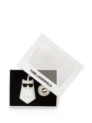 Karl Lagerfeld Ikon Choupette Lanyard Keychain