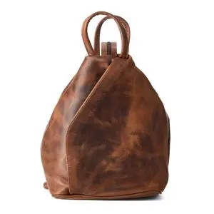 BEDROOM ATHLETICS Totti Distressed Leather Backpack
