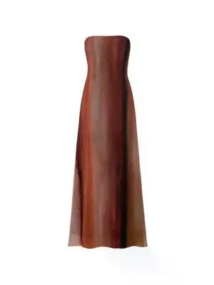 BAOBAB Nara Strapless Maxi Dress - Brown