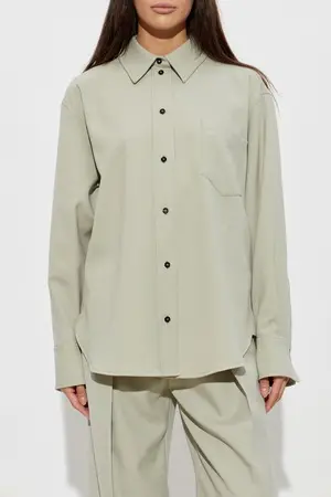 Victoria Beckham Relaxed Fit Pocket Shirt