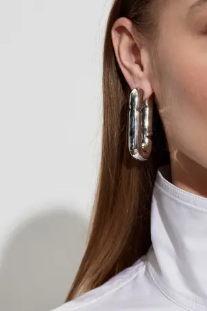 Marc Jacobs Logo Link Earrings