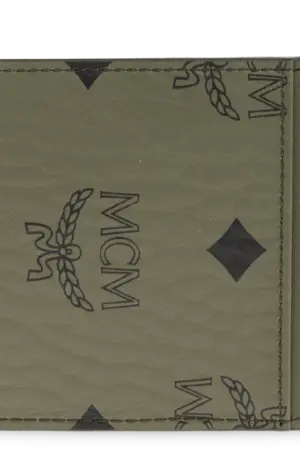Mcm Card Holder With Logo
