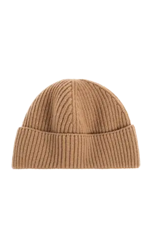 AMI Paris Wool Beanie - Beige