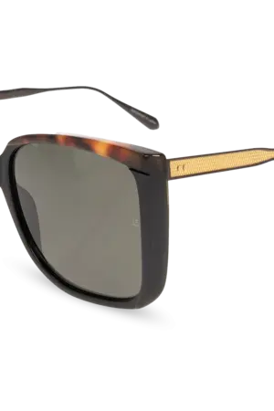 Linda Farrow Helena Rectangular Sunglasses