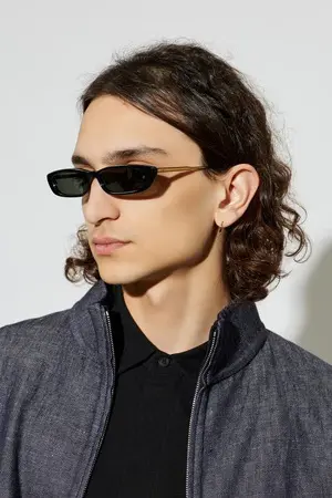 Linda Farrow Darya Sunglasses - Black
