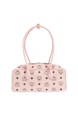Mcm Aren Shoulder Bag - Pink