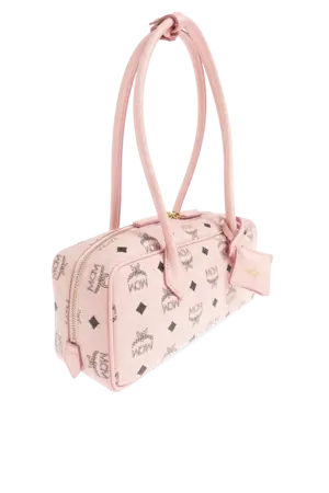 Mcm Aren Shoulder Bag - Pink