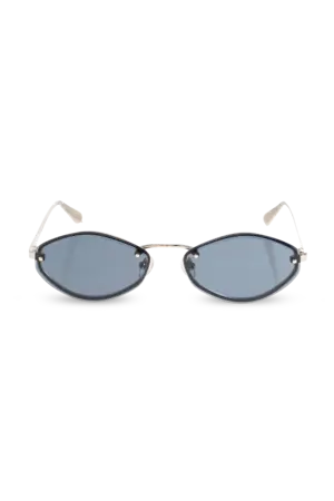 Jacquemus Oval Rimless Sunglasses - Silver