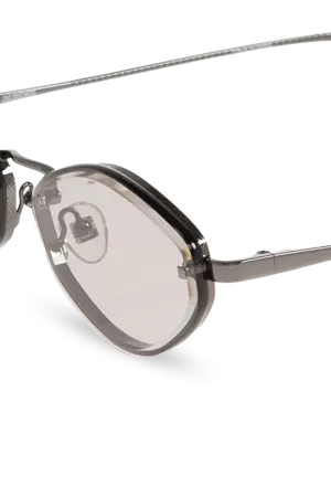 Jacquemus Oval-shaped Sunglasses With Minimalist Steel Frames