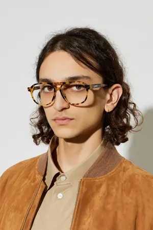Jacquemus Tortoiseshell Aviator Eyeglasses