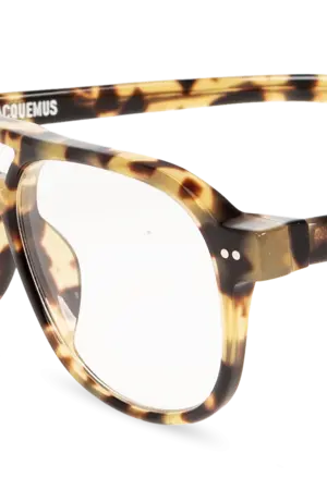 Jacquemus Tortoiseshell Aviator Eyeglasses