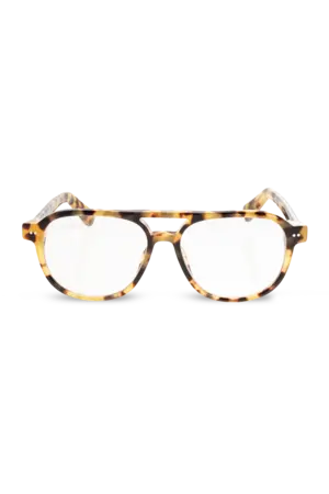 Jacquemus Tortoiseshell Aviator Eyeglasses - Brown